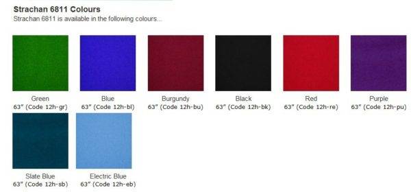 Strachan 30 Ounce 6811 Snooker & Pool Table Cloth | World Cue Sports