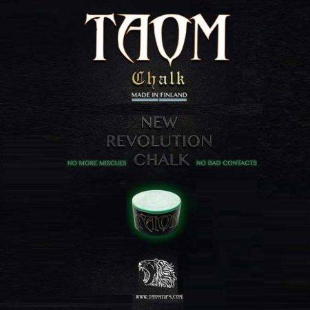 Taom Precision Snooker Chalk V2 - Elite Grip for Consistent Shots